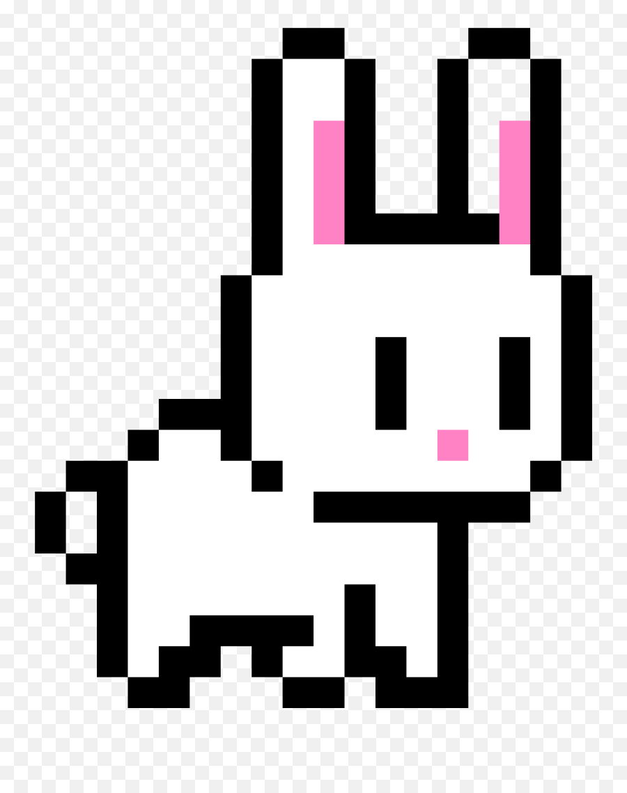 Pixel Bunny Transparent